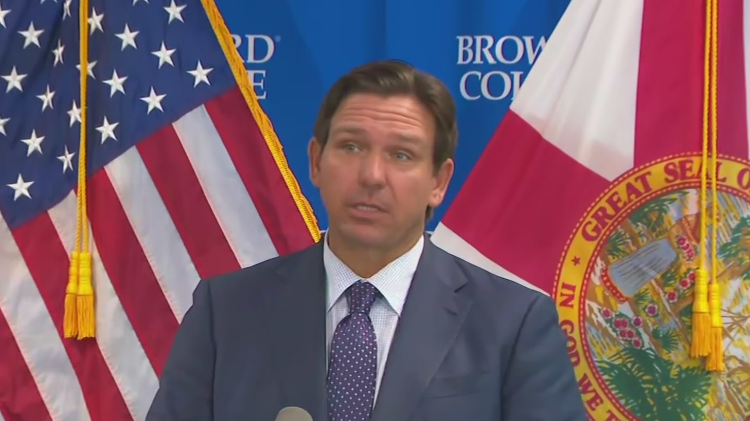 Governor DeSantis calls Broward schools a "Disaster," suggests state ...