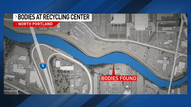 Two men found dead at North Portland recycling center, homicide ...