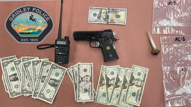 Two people arrested in Gridley after officers find methamphetamine ...