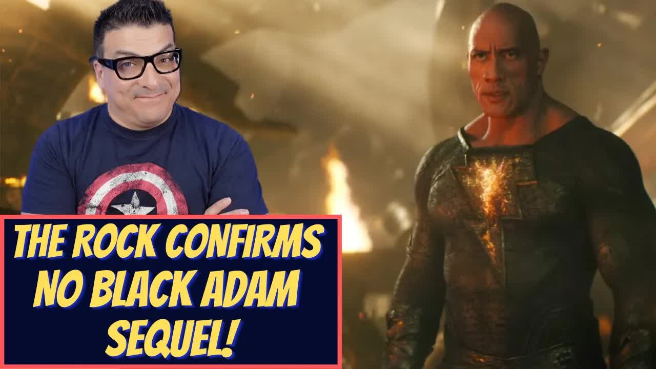 Dwayne Johnson confirms no Black Adam sequel in statement!