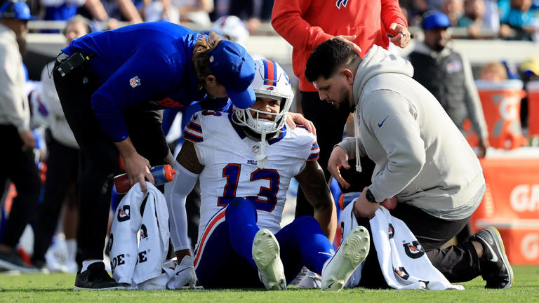 Gabe Davis injury: Bills receiver has torn ACL, adding uncertainty to ...