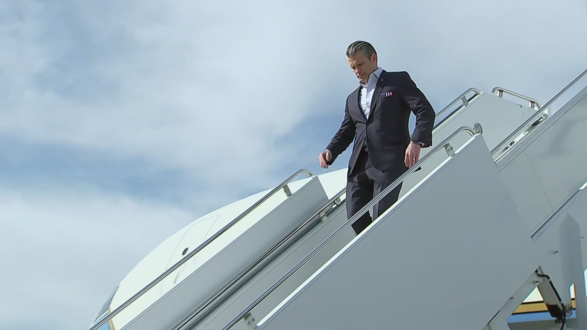 Defense Secretary Hegseth visits Lockheed Martin facility in Texas