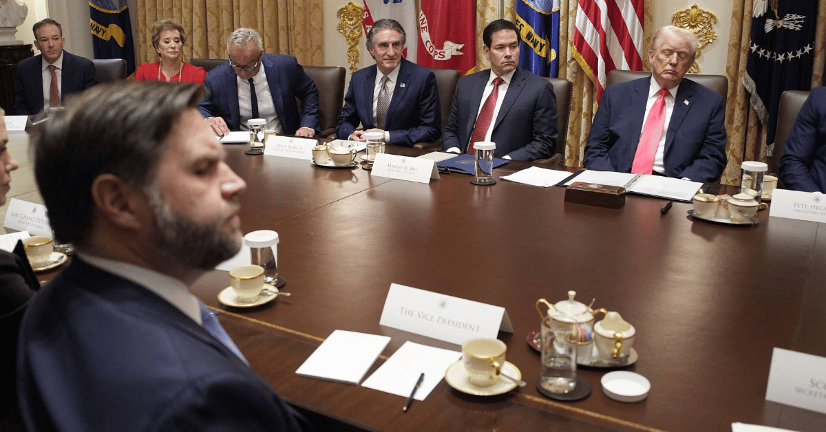 Trump accidentally insults his own vice president