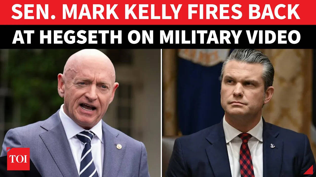 Mark Kelly sues US military; drags Hegseth to court over Pentagon ...