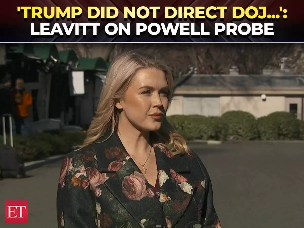 Karoline Leavitt speaks on the Fed's Powell, Iran, Greenland and Venezuela