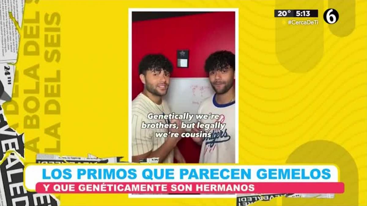 Primos que parecen gemelos ¿a qué se debe?