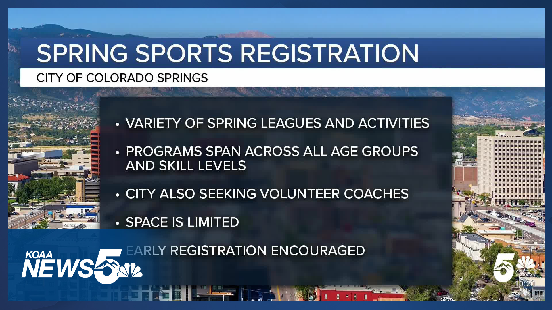 Registration for youth and adult sport programs now open in Colorado ...