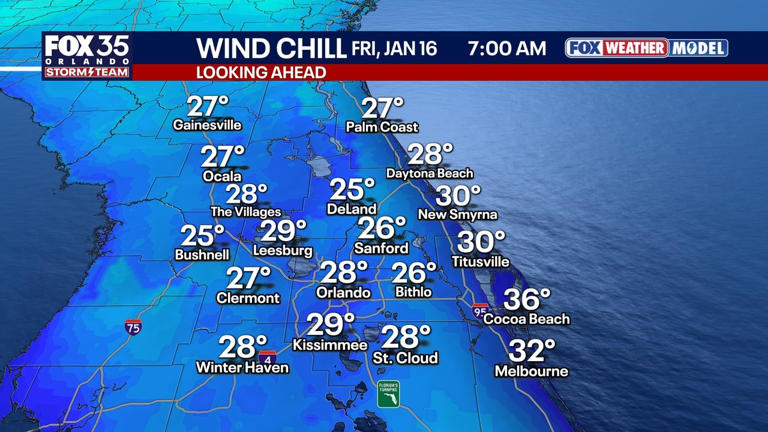 Timeline: When will winter-like temperatures arrive in Florida? How ...