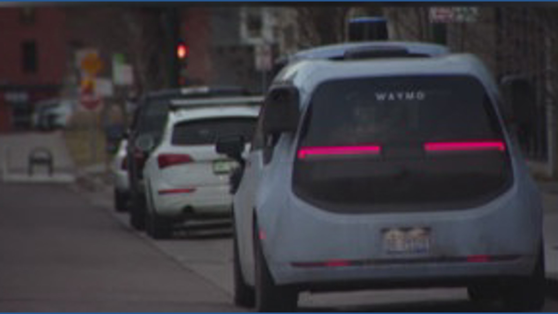 Waymo vehicle parked in Denver bike lane during training; company says ...