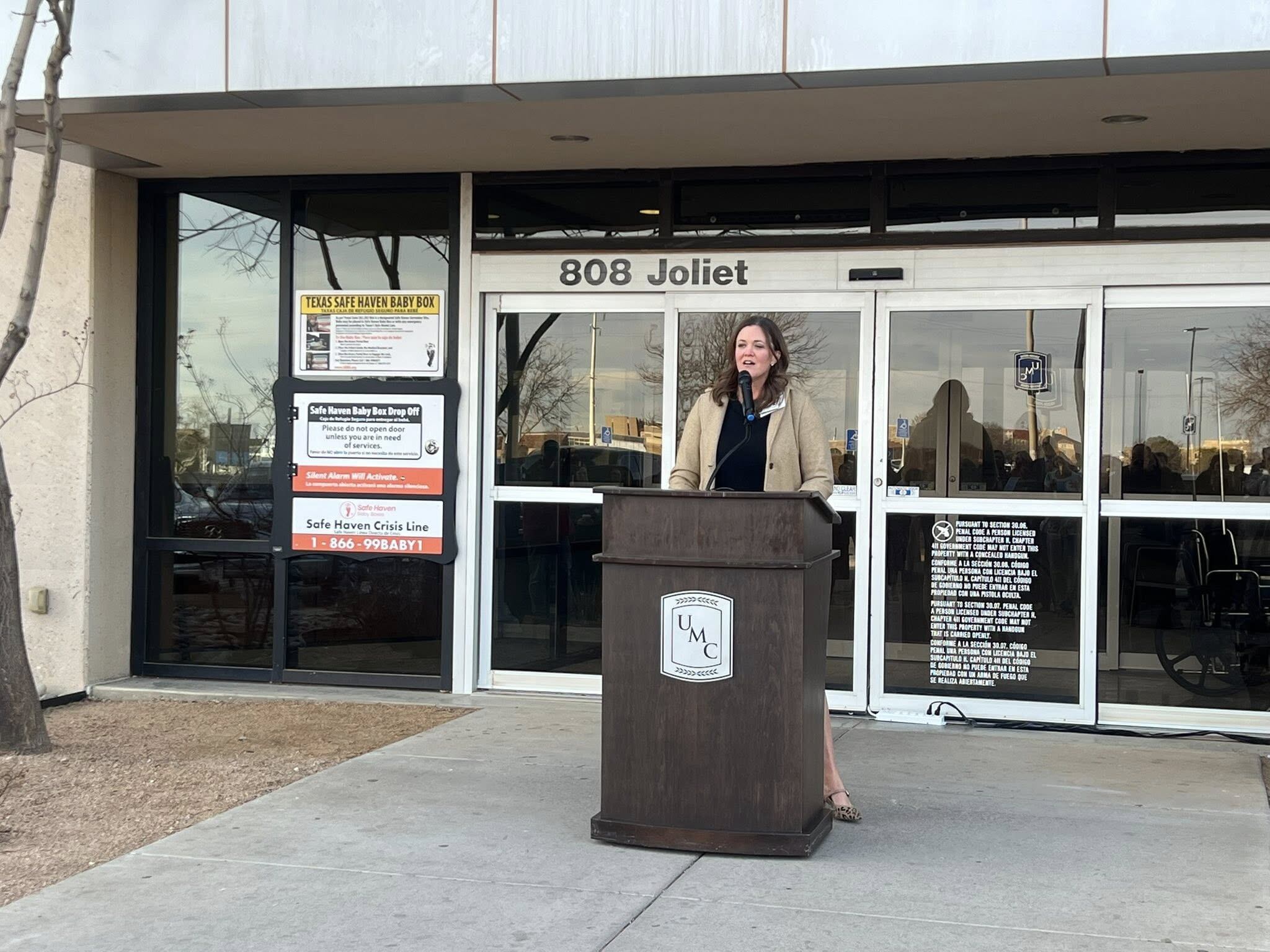UMC opens third Safe Haven Baby Box in Lubbock, one week after infant ...