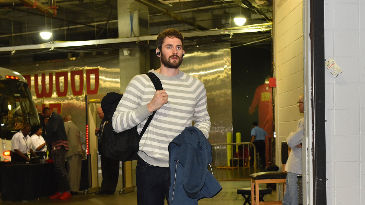 What a time to be alive - NBA fans go crazy as Kevin Love gets warm ...