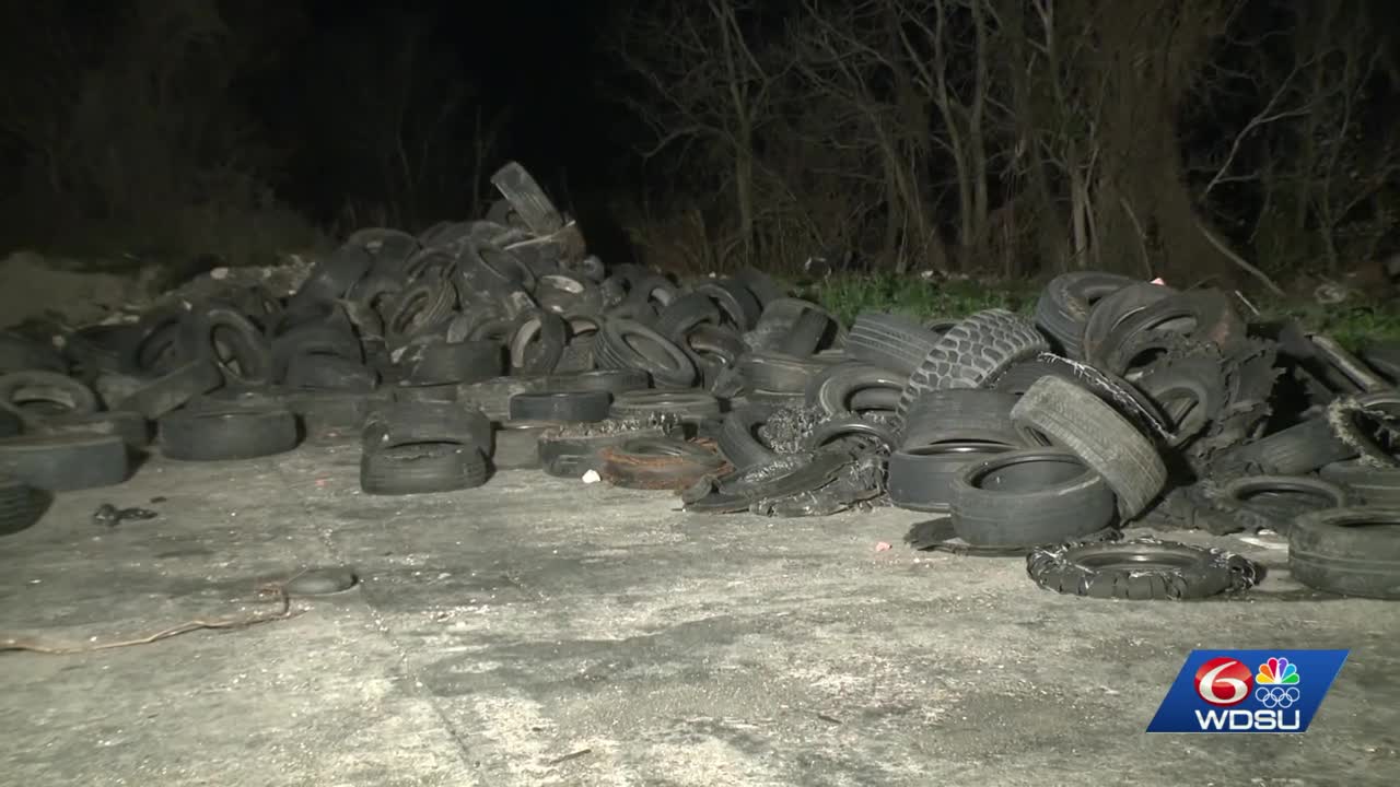 Neighbors concerned about illegal dumping in New Orleans East