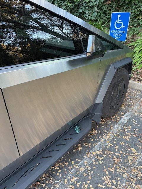 Video: Man leaves dog poop on parked Cybertruck in CA