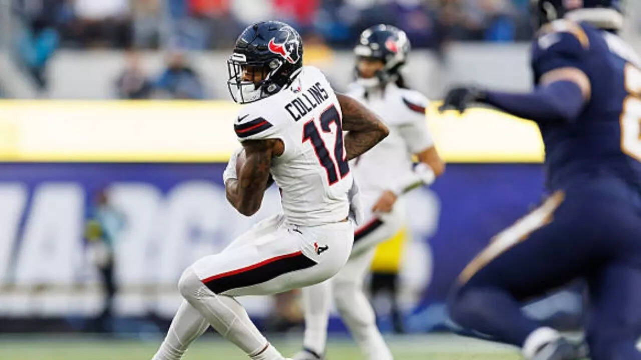 Nico Collins injury update: Texans star carted off after concussion ...