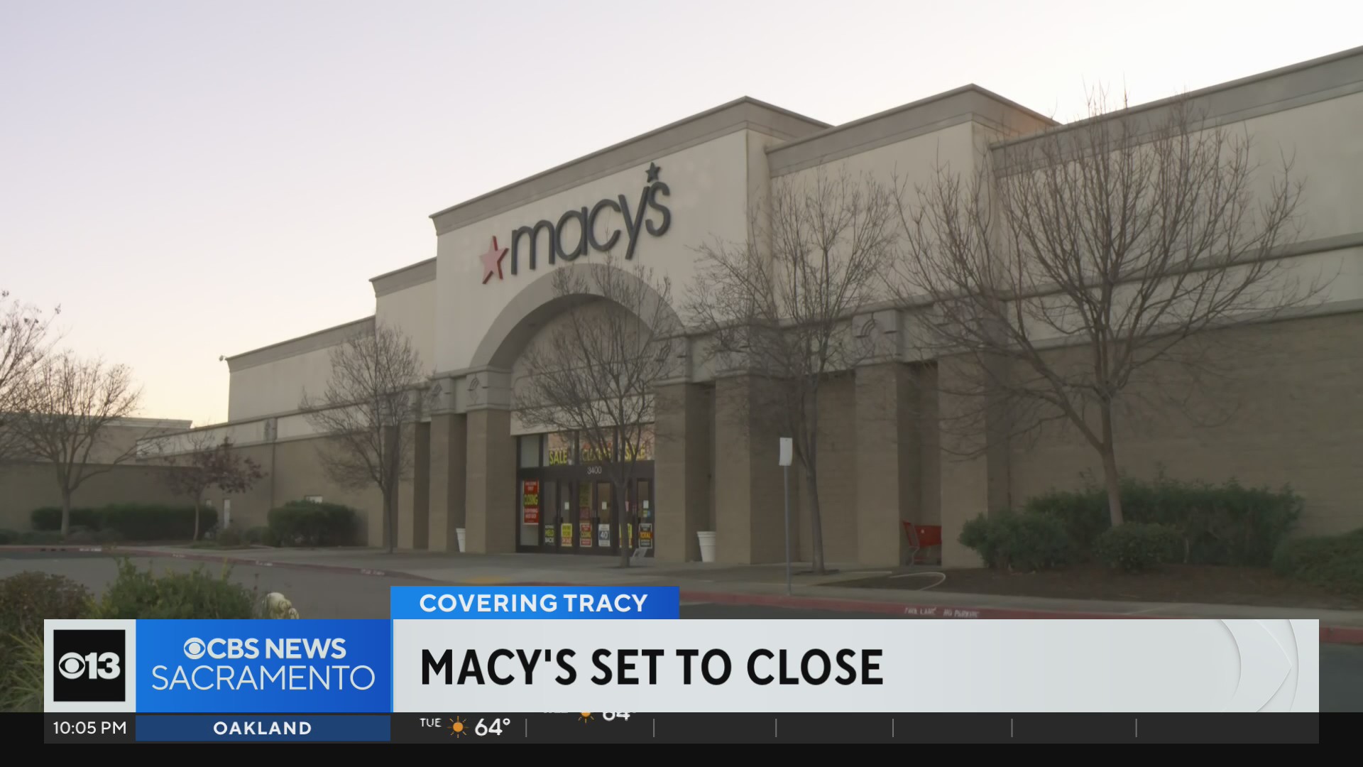 Macy's set to close location at West Valley Mall in Tracy