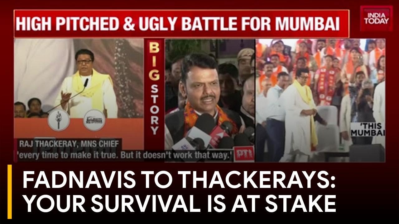Devendra Fadnavis on BMC polls: 'Thackerays' survival at stake, not ...