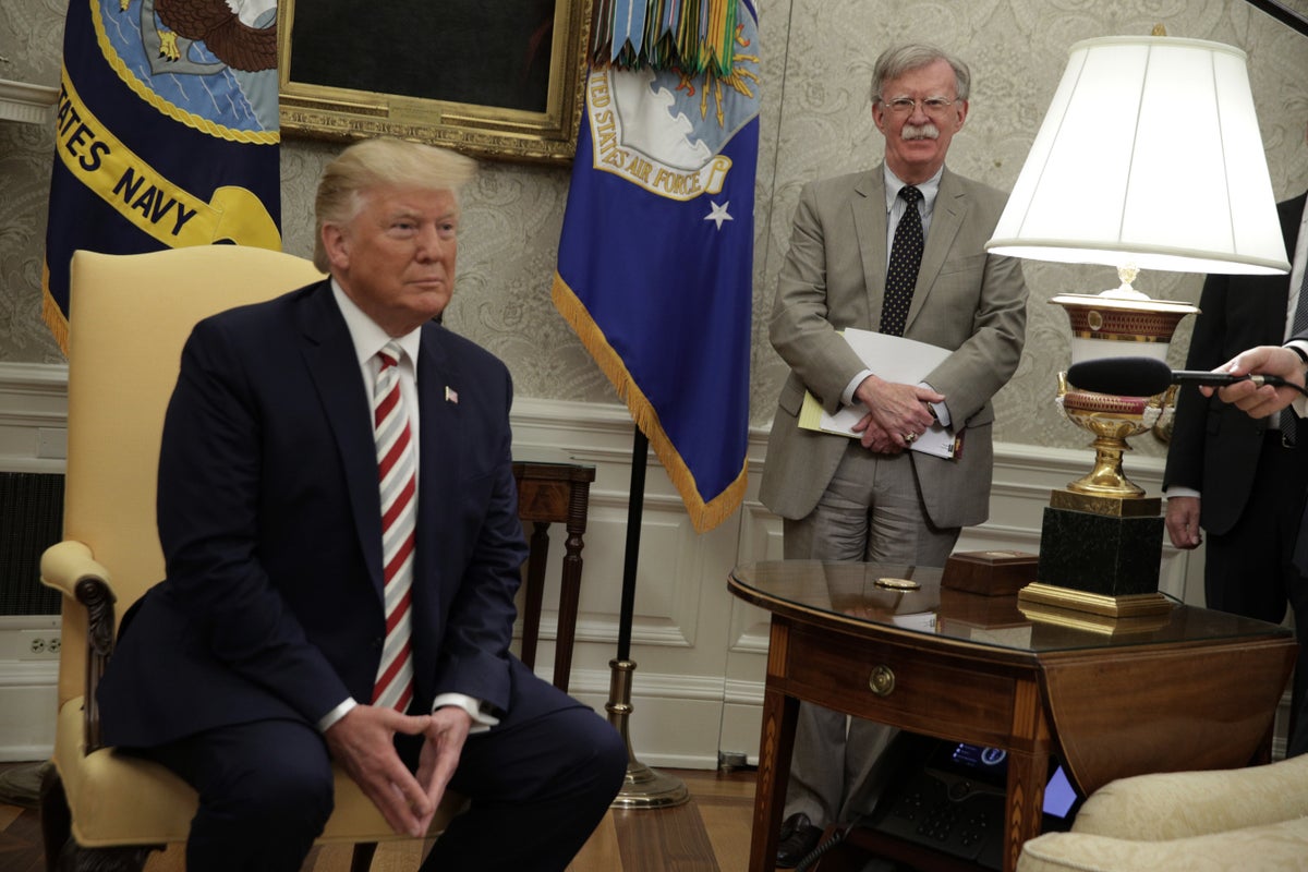 Bolton 'always worried' Trump would take Roosevelt's Nobel Peace Prize