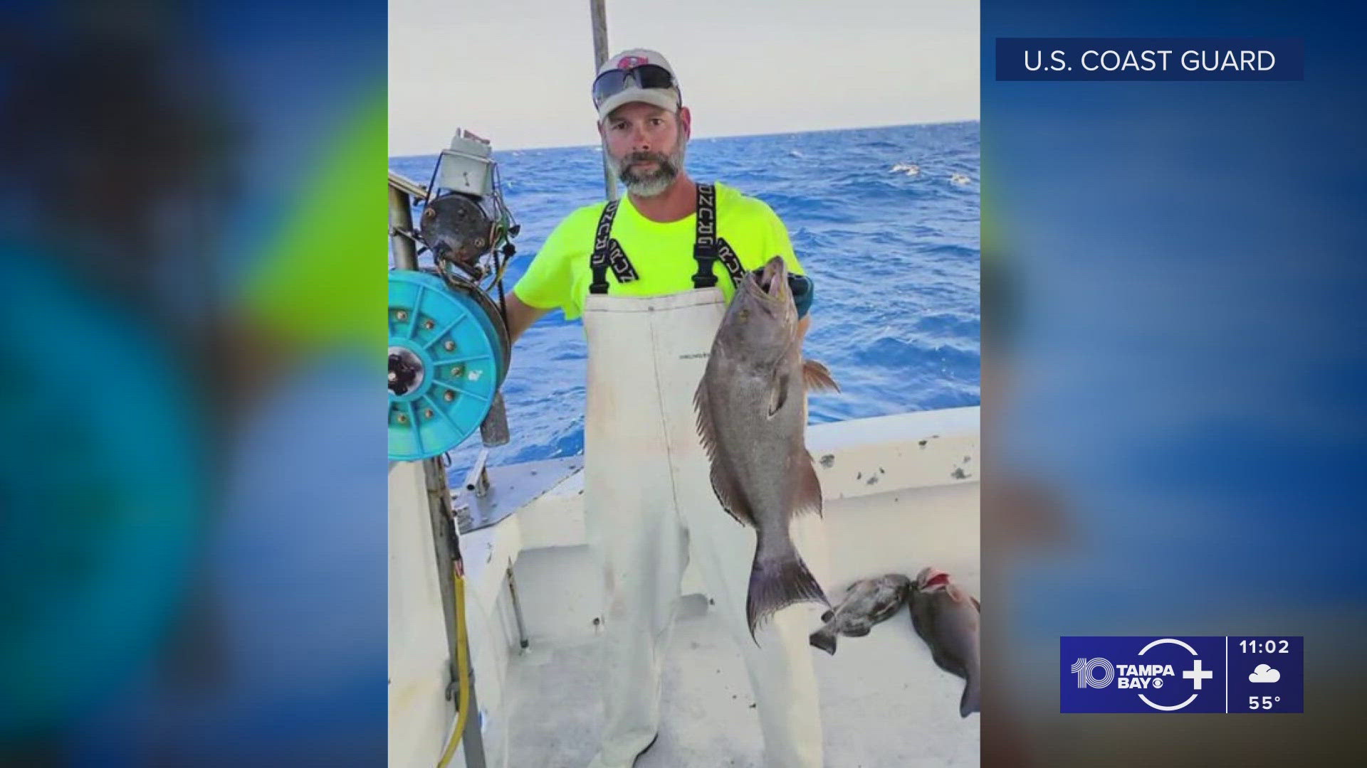 US Coast Guard is searching for missing fisherman