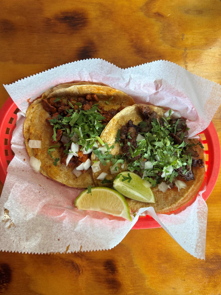 This mom-and-pop Mexican joint serves real-deal tacos, real-deal vibes