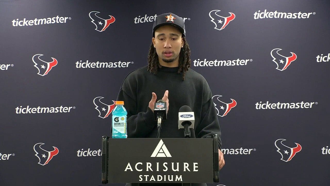 Houston Texans QB CJ Stroud post-game news conference