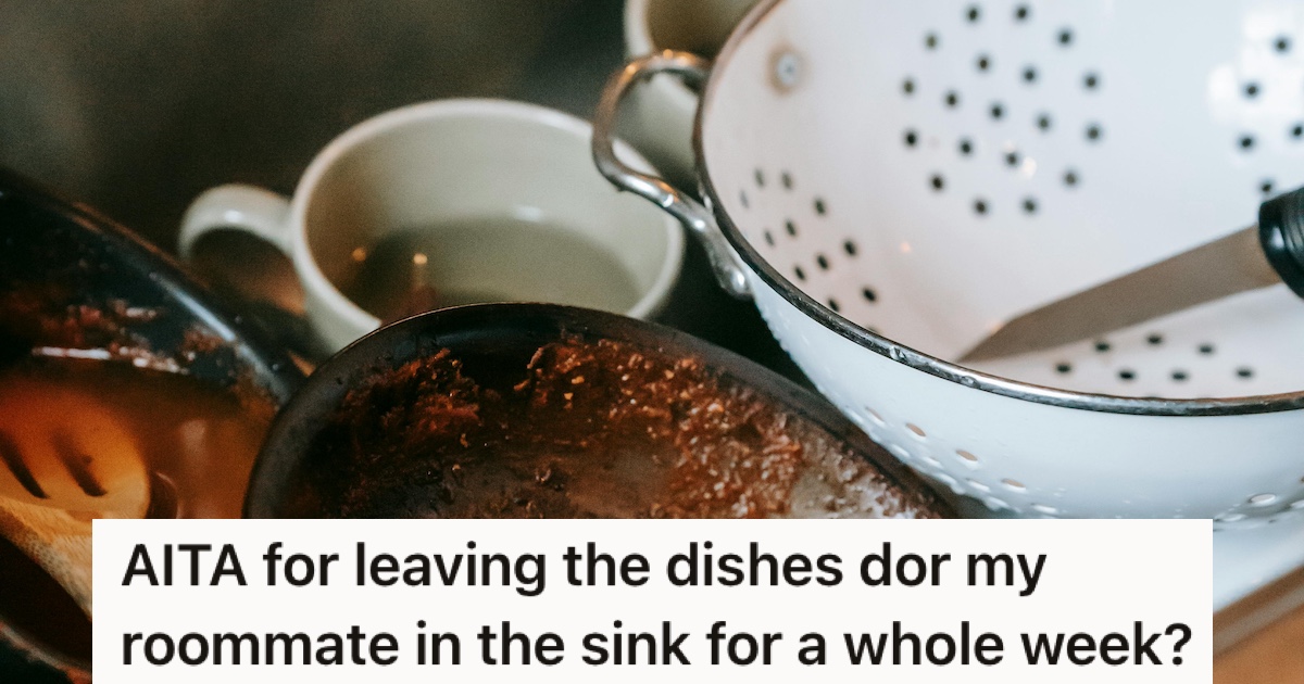 Woman agreed to cook for her roommate and friends if they washed the ...