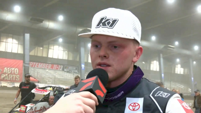 Cannon McIntosh disappointed with third Monday at the Chili Bowl