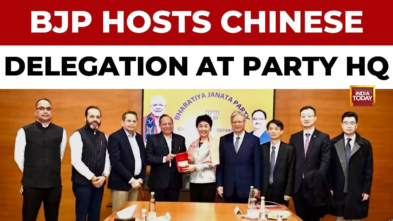 BJP hosts Communist Party of China delegation in Delhi amid LAC tensions