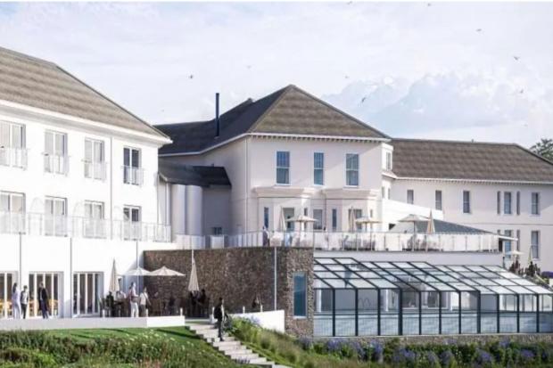 Coastal hotel closes until March for major extension development
