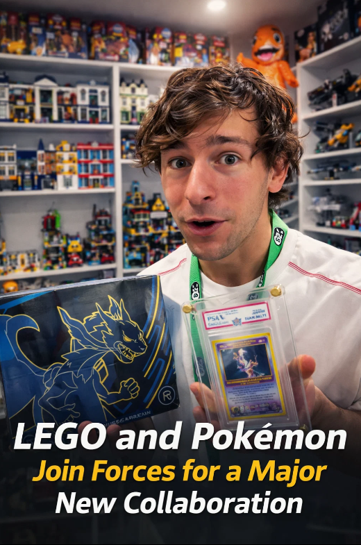 LEGO and Pokémon join forces for a major new collaboration