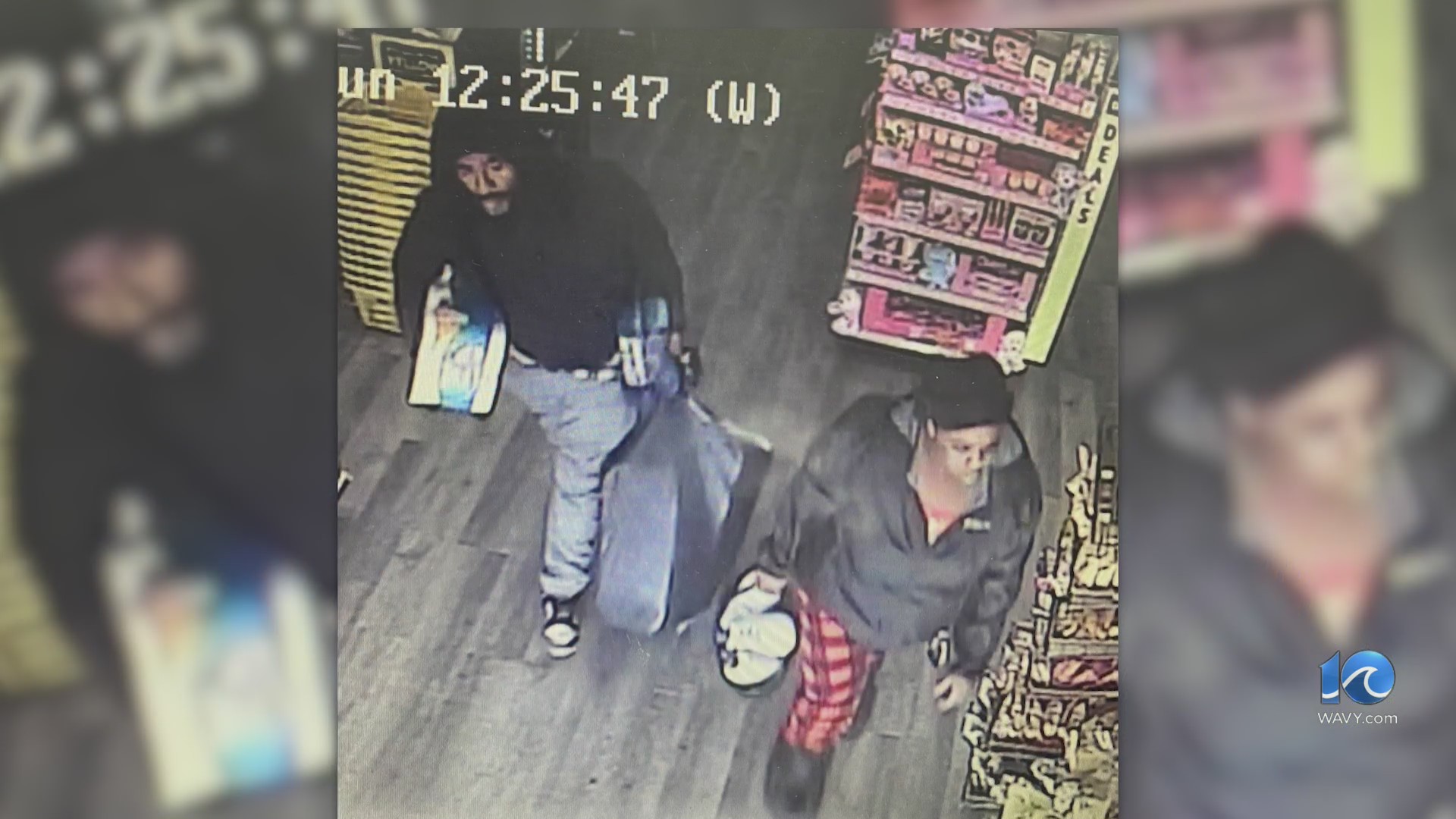 Chesapeake police seek shoplifting suspects