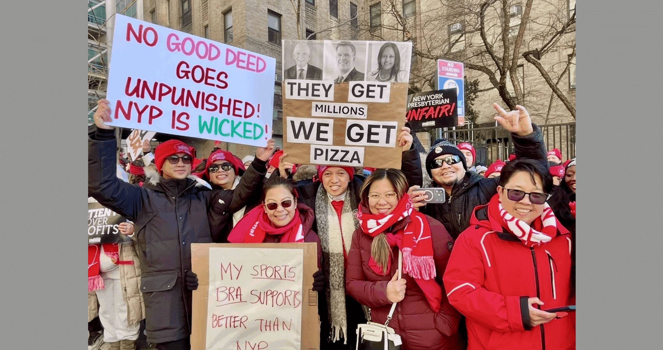 Filipino nurses join largest nursing strike in New York City history