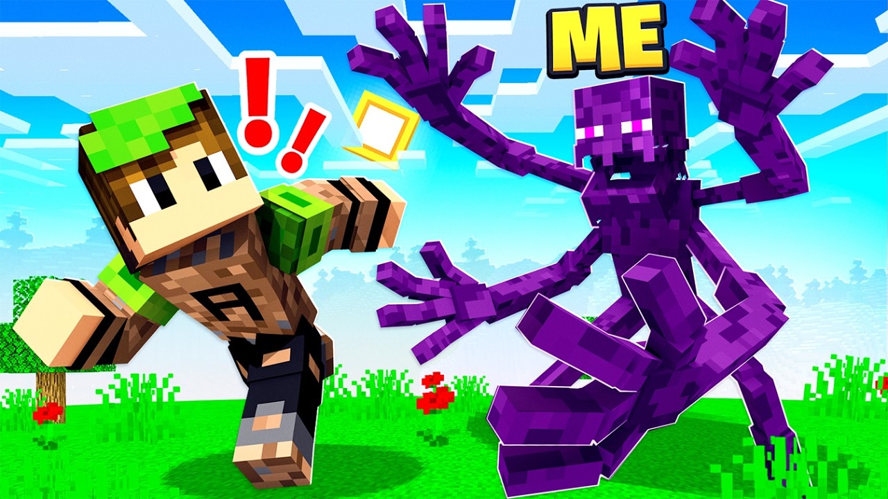 Morphing into mutant creatures in Minecraft
