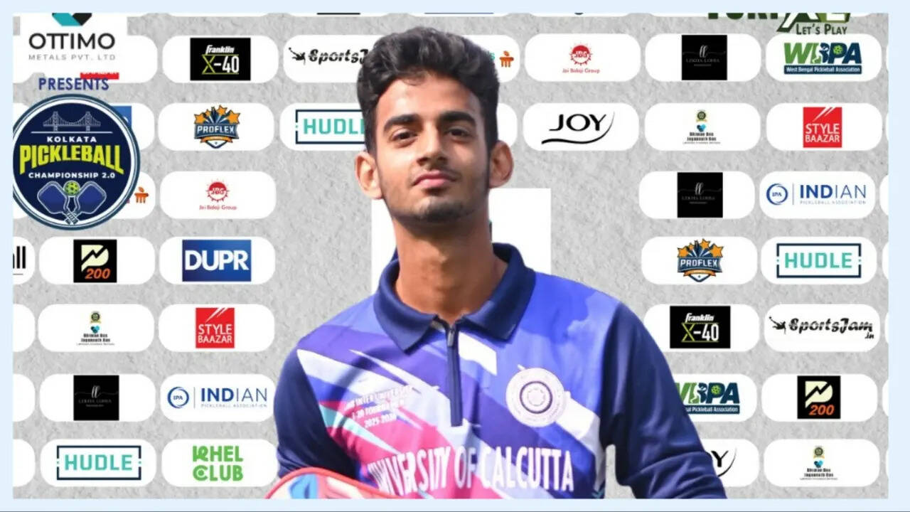 Kolkata Pickleball Championship: Karan Singh Siddhu vs Mufaddal ...
