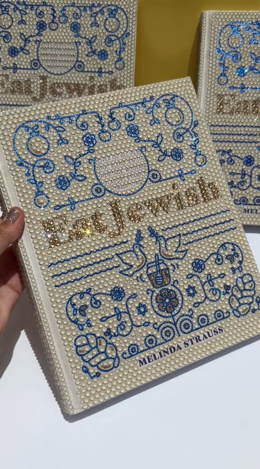 Bedazzling a cookbook: Turning a classic into sparkly art