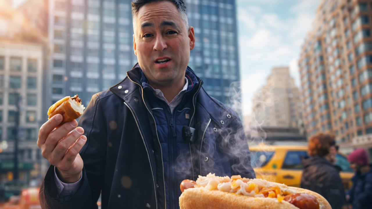 Experience Gray's Papaya: The iconic NYC hot dog stand!