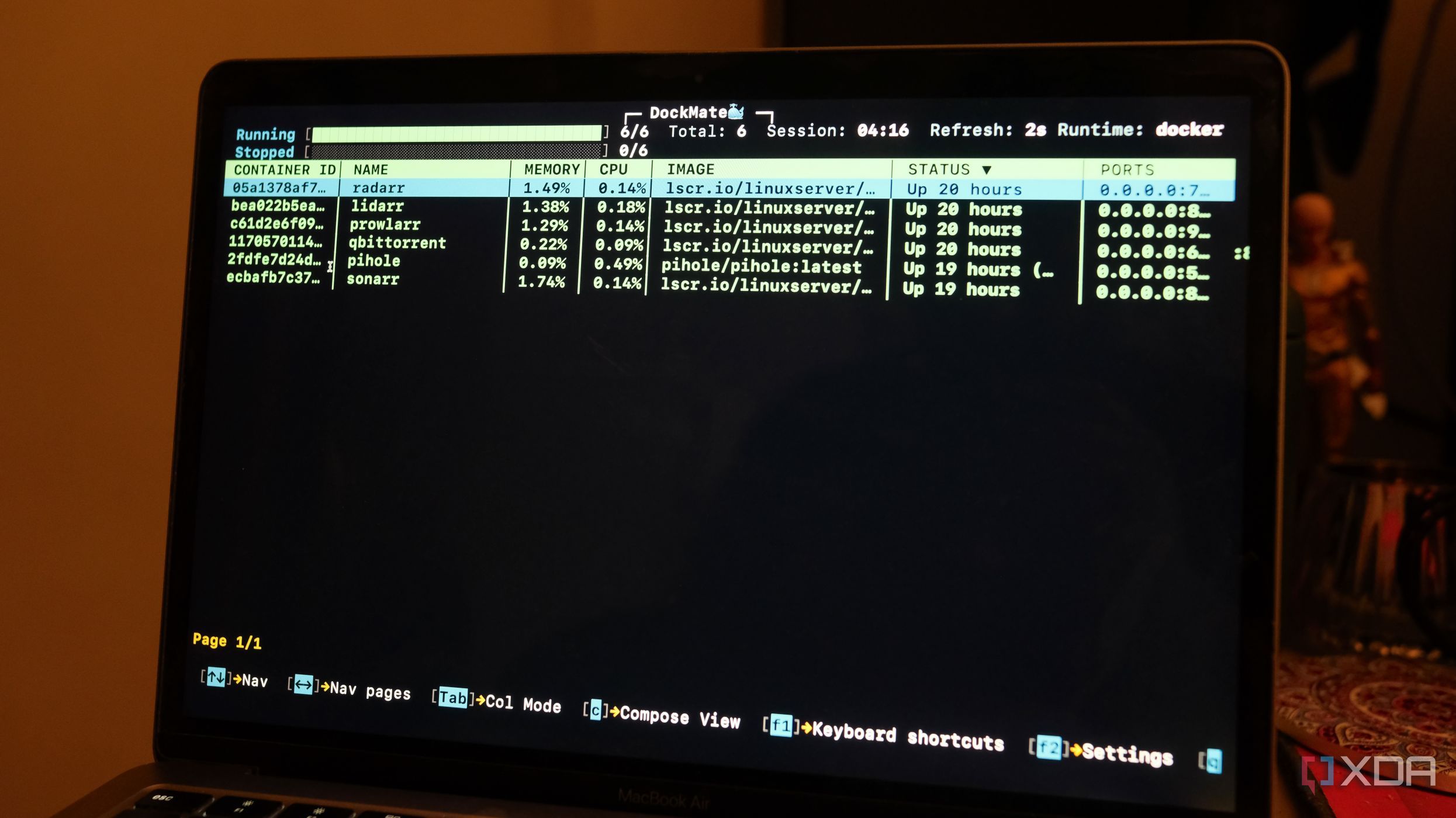 I tried managing Docker containers through Terminal with this app and I ...