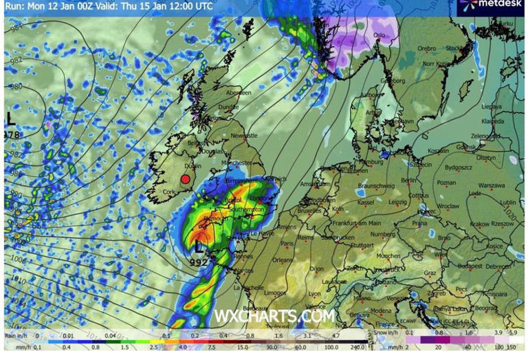 Cork weather: Met Eireann's latest forecast for unsettled week with ...