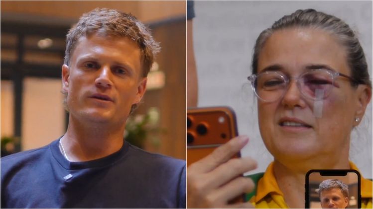 Ryan Rickelton apologises to Super Kings fan who suffered cheek ...