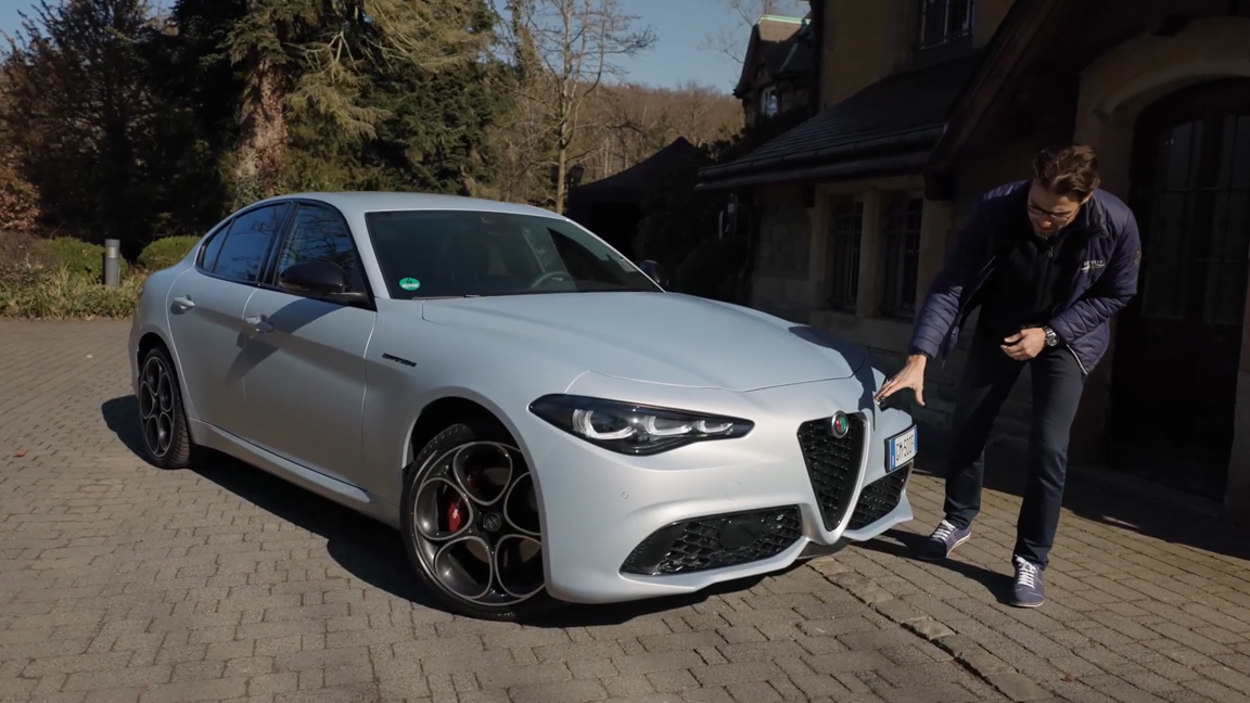 Alfa Romeo Giulia Competizione review with facelift design