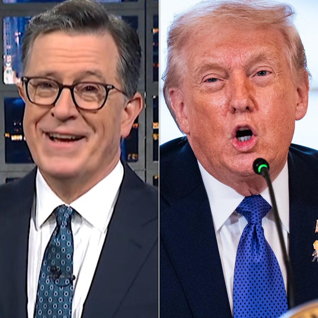 100%: Stephen Colbert has a gross theory for Trump's weird meeting moment
