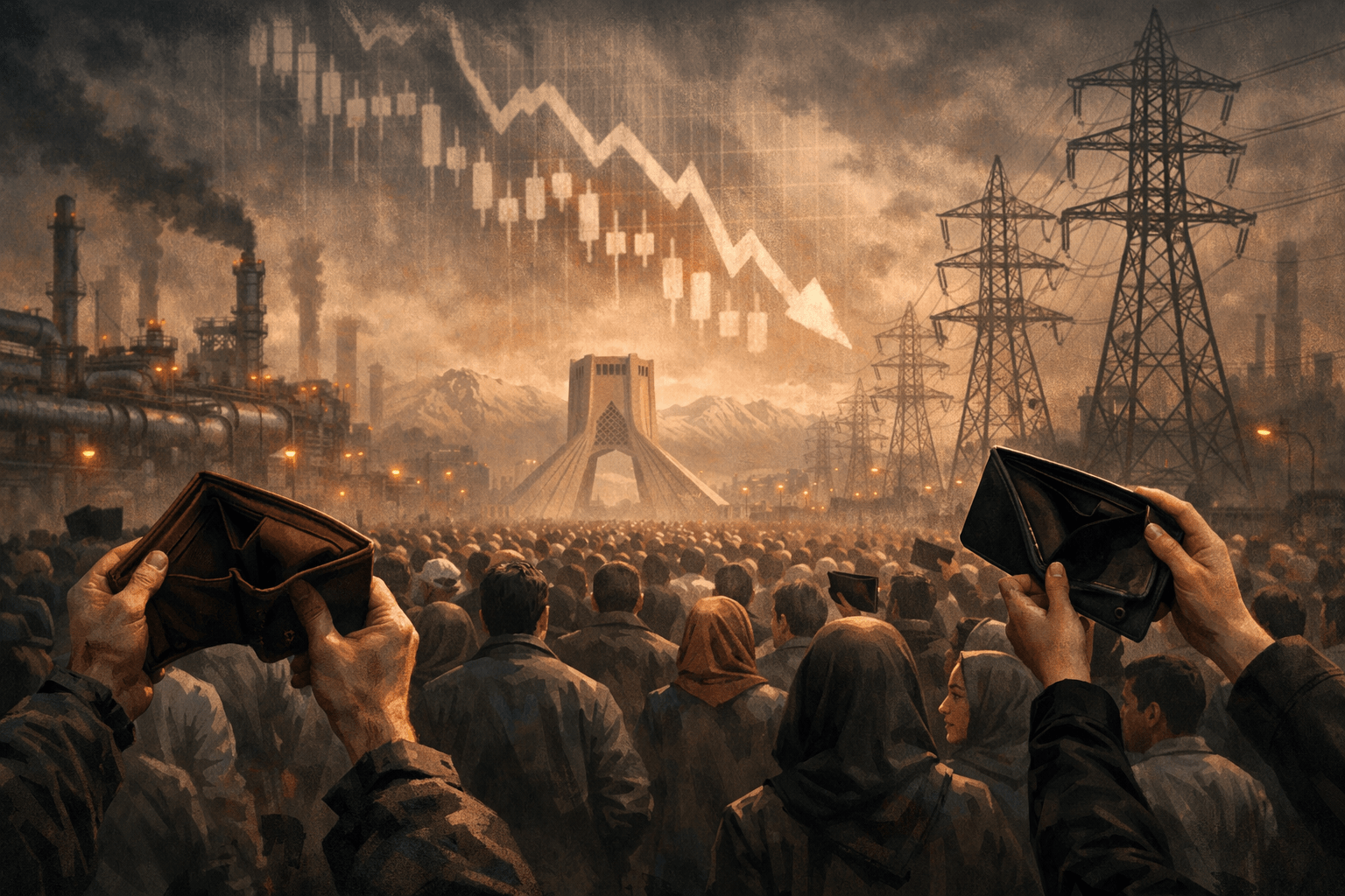 How rising costs and a currency collapse have led to Iran protests