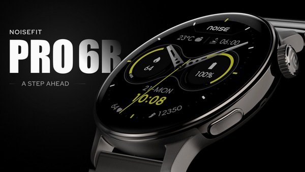 Noise launches NoiseFit Pro 6R smartwatch with round display, built-in ...