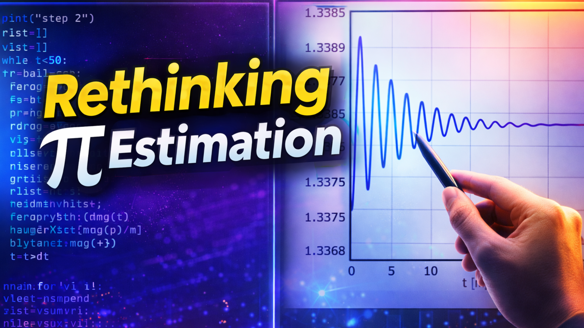 A smarter way to find pi with fake circles