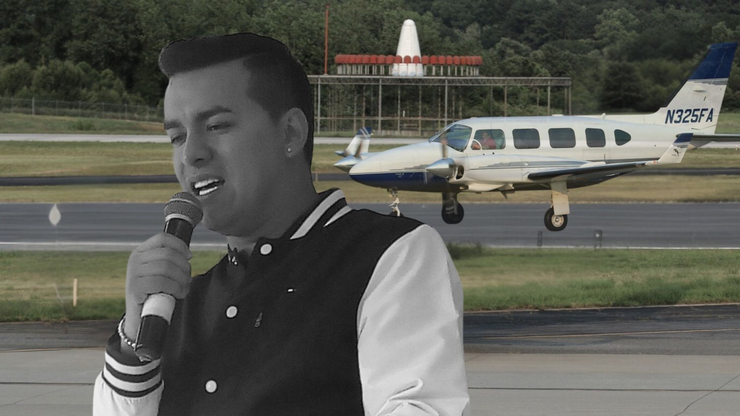 Muzyk zginął w katastrofie lotniczej. Kilka dni wcześniej przewidział ...