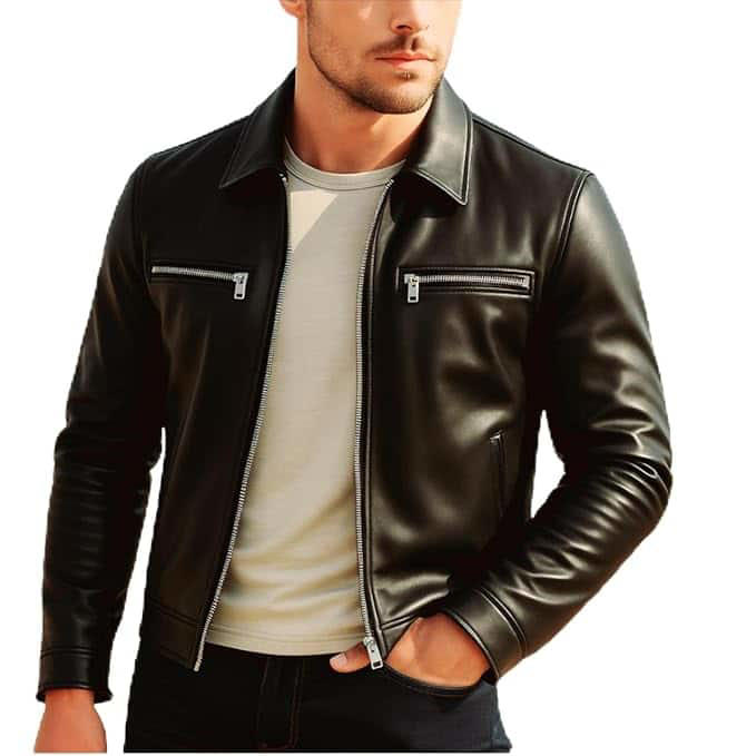Classic men's leather jackets that never go out of style