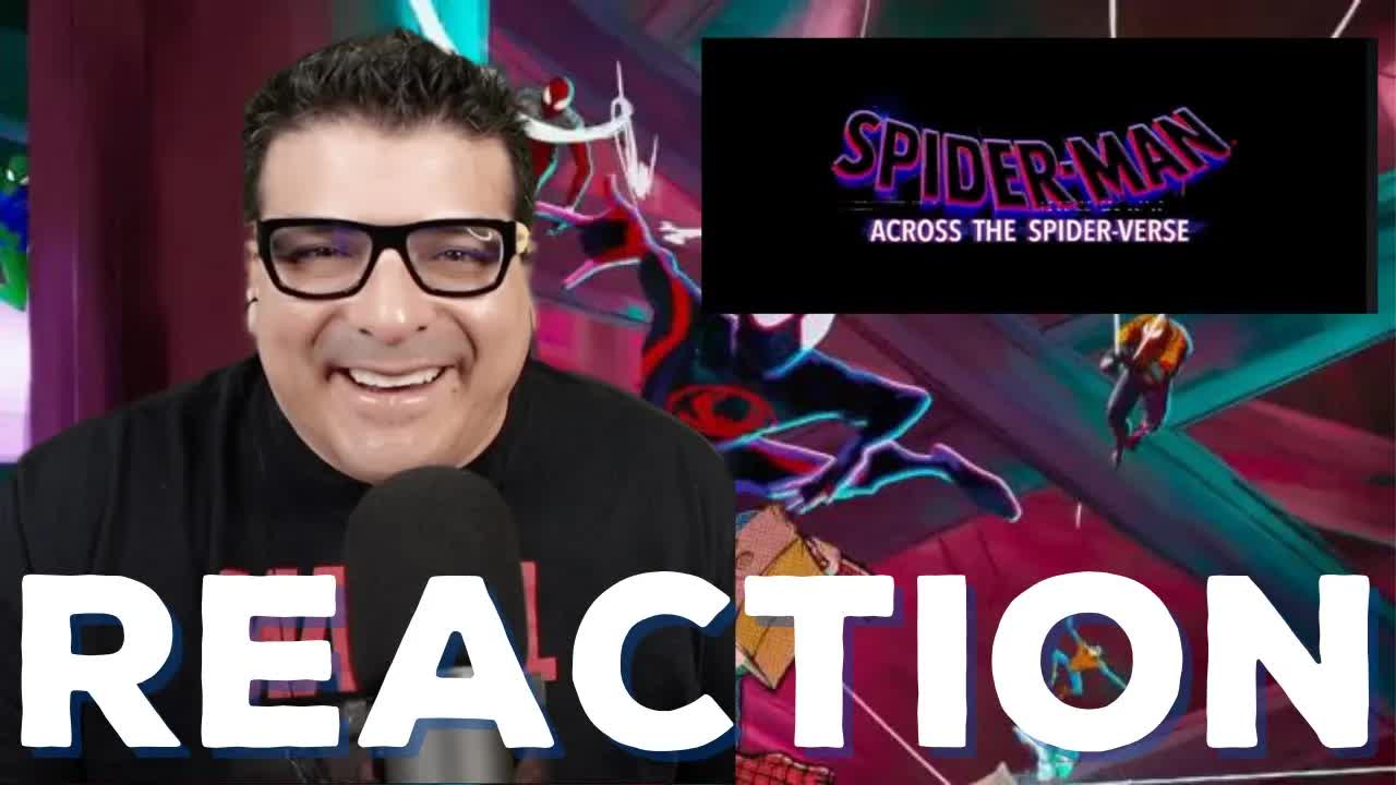 Spider-Man: Across the Spider-Verse (Part One) - trailer 2 reaction ...