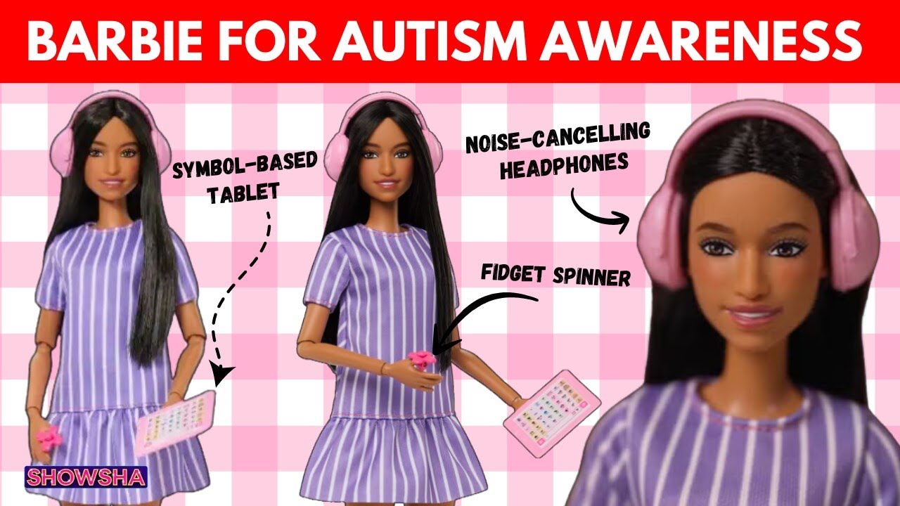 Barbie debuts first doll with autism armed with noise-cancelling ...