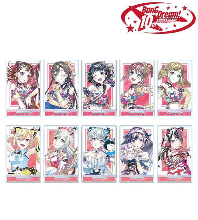 Roselia×RASの“ラウクレコンビ”がアツい!「バンドリ!」アクスタやTシャツ、BIG缶バッジなどが登場