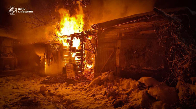 Fires break out in Kyiv Oblast after Russian attack, emergency power ...