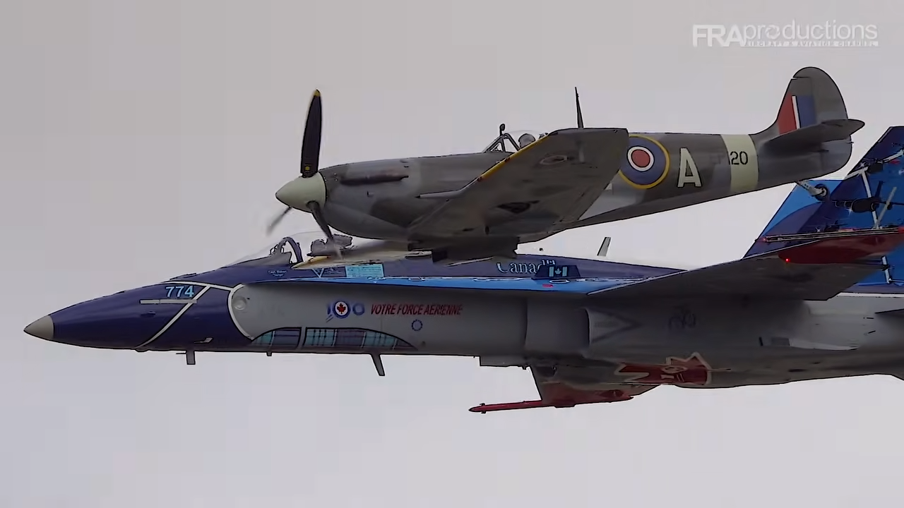 Watch rare military aircraft dominate the skies at RIAT